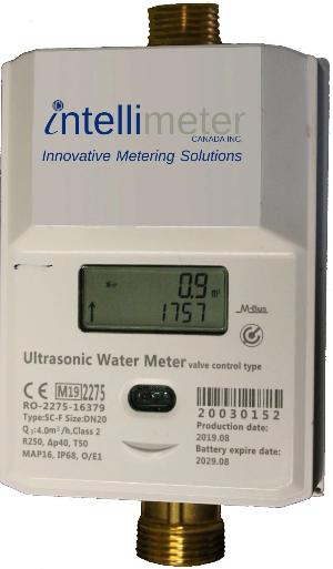 Valve-Controlled Ultrasonic Water Meter – Intellimeter Canada Inc.